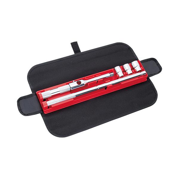 在庫状況：お取り寄せ/取引先在庫あり2日〜4日で出荷/◆ホイールナットの着脱をより早く・より楽に行えます。◆樹脂ホルダーに各工具が保持され、布製バックでコンパクトにまとめてあるので、携帯・車載に最適です。◆六角ボルト・ナットの締付け、緩め作...