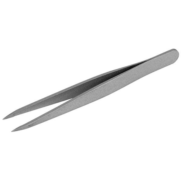 在庫状況：お取り寄せ/取引先在庫あり2日〜4日で出荷/◆鋭利な先端で細かいものを確実にキャッチできます◆小さい物や異形物に対する細密な作業等◆ヤニやのりが付きにくく、手ざわりの良いフッ素加工処理を施しています/[ピンセツトクラフトヨウNO40]