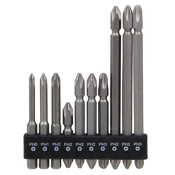 在庫状況：お取り寄せ/取引先在庫あり2日〜4日で出荷/◆プラスが0番から3番までのセット◆ドリルドライバーやインパクトドライバーなどに取り付けてねじを回せます/[SCB102]