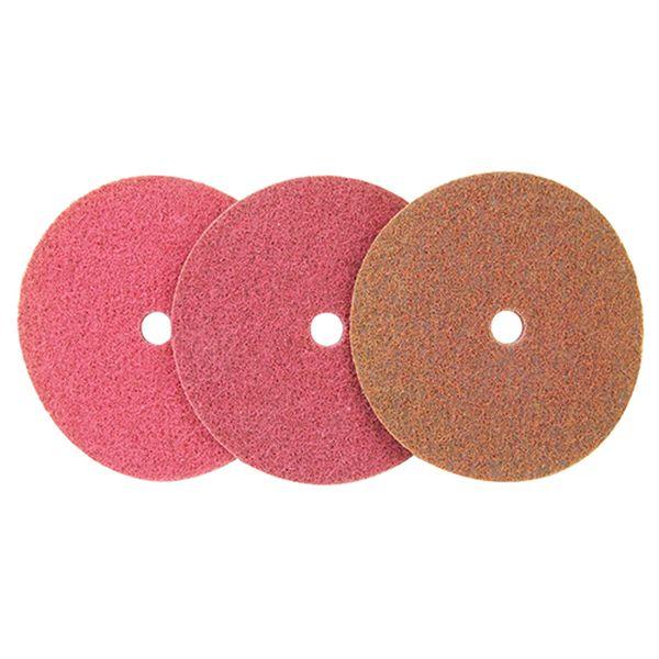 在庫状況：お取り寄せ/取引先在庫あり2日〜4日で出荷/◆金属のサビ落としに最適◆一般鋼材・ステンレスの小さなサビ、バリ取り、表面みがき◆ラバーパット・フレキシブルパット用/[ドリルヨウナイロンデイスク125]