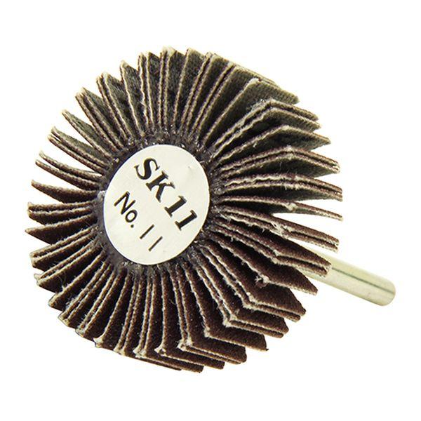 在庫状況：お取り寄せ/取引先在庫あり2日〜4日で出荷/最高使用回転数以下でご使用ください。軸を2/3以上入れてチャックしてください。◆サンドペーパーの研磨力と適度な弾性で対象物をなめらかに磨きます◆金属の内面、表面研磨、サビ落とし、塗装はが...