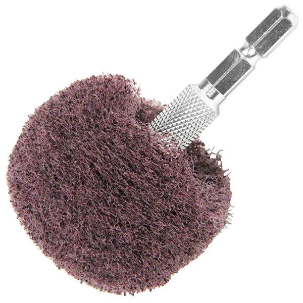 在庫状況：お取り寄せ/取引先在庫あり2日〜4日で出荷/◆電気ドリルでサビや汚れを簡単、楽に落とせます◆電気ドリルでの金属・木材の汚れ落とし、サビ落とし◆直径50mm頭なので小さく隙間に入れます/[STAKJ240]