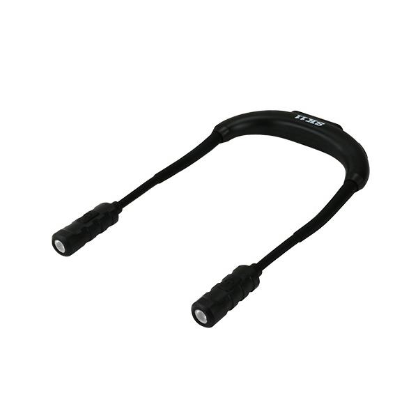 在庫状況：お取り寄せ/取引先在庫あり2日〜4日で出荷/◆アーム部分がフレキシブルに動くので、作業部に合わせてライトの方向、照射位置の調整ができ、左右でそれぞれ異なる場所を照らすことも可能です。◆背面にはマグネットがついており、金属部に取り付...