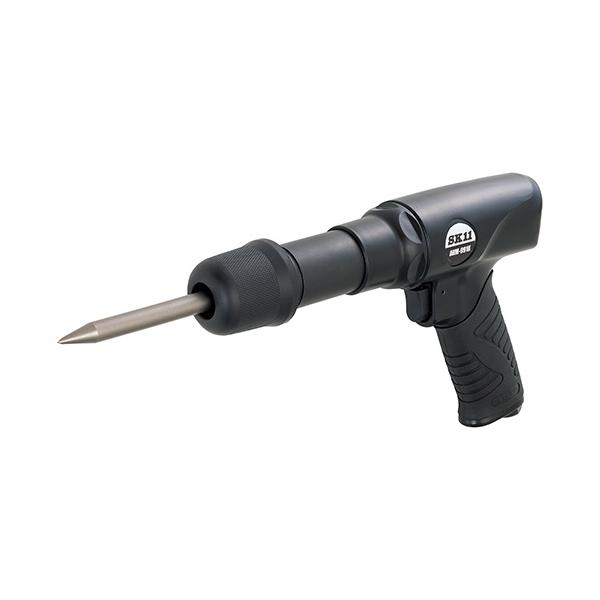 在庫状況：お取り寄せ/取引先在庫あり2日〜4日で出荷/◆全長270mmのロングヘッドなので、作業中の飛散物から距離を置いて作業ができます。◆滑りにくく、しっかりと保持が出来るゴムグリップ採用。冬場でも冷たくなく快適に作業ができます。◆様々な...