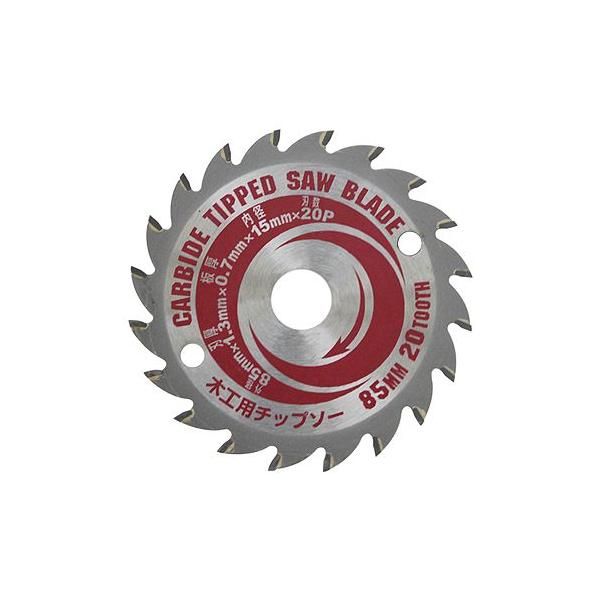 在庫状況：お取り寄せ/取引先在庫あり2日〜4日で出荷/◆充電マルノコ専用チップソー(木工用)◆木材の切断作業専用◆切味に優れたチップソー20枚刃/[SCS8515CT]