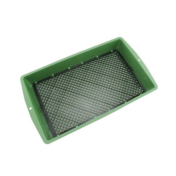 在庫状況：お取り寄せ/取引先在庫あり2日〜4日で出荷/※画像はイメージです。◆目の大きさをワンタッチで変更できる樹脂製のふるいです。◆中の網をスライドさせるだけで、簡単に目の大きさを変更できます。◆樹脂製のため、金属フルイの様な甲高い音がし...