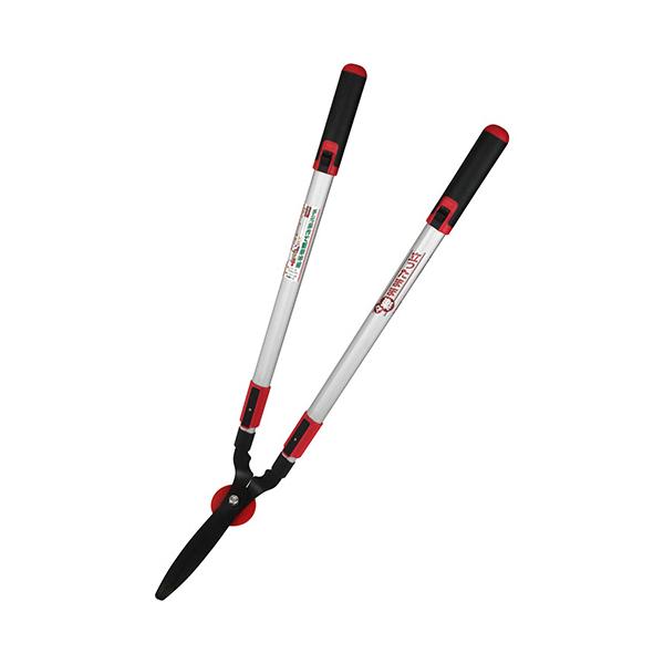 在庫状況：お取り寄せ/取引先在庫あり2日〜4日で出荷/※画像はイメージです。◆ギザ刃仕様でやわらかい雑草も逃さずカットできます。◆ヤニや汚れに強いフッ素加工刃でお手入れ簡単です。◆手元のスイッチで6段階の伸縮が簡単に行なえます。/[タチラク...