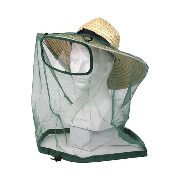 在庫状況：お取り寄せ/取引先在庫あり2日〜4日で出荷/※画像はイメージです。◆草刈・園芸・果樹栽培などの作業で虫からの保護に適しています。◆麦わら・その他の帽子にかぶせてご使用ください。◆蚊やブユ、アブなどの虫から顔、頭を守るヘッドネットで...