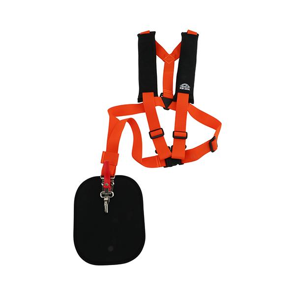 在庫状況：お取り寄せ/取引先在庫あり2日〜4日で出荷/※画像はイメージです。◆刈払機の重量・振動をソフトパットが分散し、疲労を軽減します。◆ワイドメッシュパット採用で通気性・フィット感アップです。◆両肩のワイドパット部分が刈払作業の負担を軽...