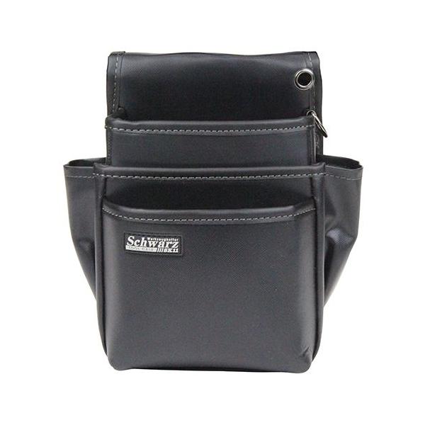 在庫状況：お取り寄せ/取引先在庫あり2日〜4日で出荷/◆水に強い、PVCラミネートコーティング素材を使用しているシュバルツシリーズ◆ツールの収納・携帯◆雨の日や水気の多い場所での作業に最適/[SWZ11SK11]