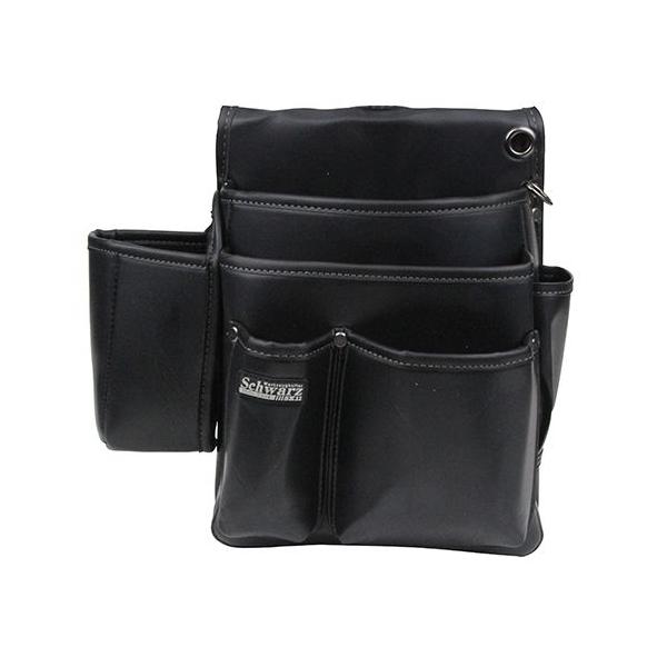 在庫状況：お取り寄せ/取引先在庫あり2日〜4日で出荷/◆水に強い、PVCラミネートコーティング素材を使用しているシュバルツシリーズ◆ツールの収納・携帯◆雨の日や水気の多い場所での作業に最適/[SWZ14SK11]