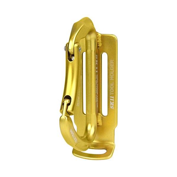 在庫状況：お取り寄せ/取引先在庫あり2日〜4日で出荷/◆湾曲ゲートで工具を簡単に吊り下げできます◆ベルトに通して工具類の吊り下げ◆高強度、アルミ製鍛造カラビナ/[SATHGOLD]