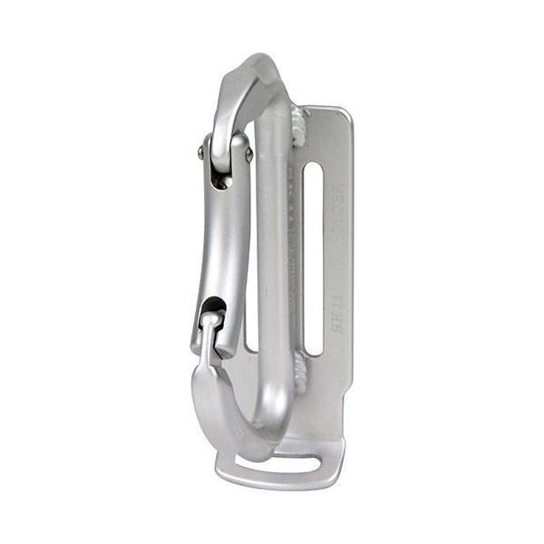 在庫状況：お取り寄せ/取引先在庫あり2日〜4日で出荷/◆湾曲ゲートで工具を簡単に吊り下げできます◆ベルトに通して工具類の吊り下げ◆高強度、アルミ製鍛造カラビナ/[SATHSILVER]