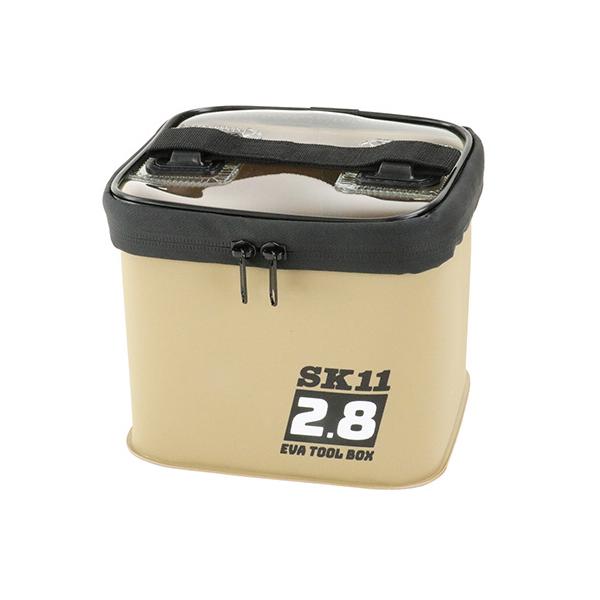 在庫状況：お取り寄せ/取引先在庫あり2日〜4日で出荷/◆中身が見えて取り出しやすく、ハンドルで持ち運びも便利です。◆組み合わせ自由、ツールコンテナにフィットします。/[SEVA28BE]