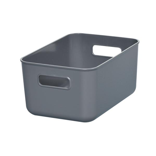 在庫状況：お取り寄せ/7日〜10日で出荷/◆使い勝手のいいやわらか素材の収納BOX◆カラーボックスの収納に最適！/[HMRY1386DGY]