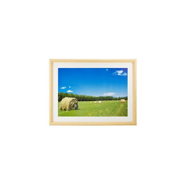 在庫状況：お取り寄せ//※画像は使用イメージです。◆アクリル板の使用で安心感が向上◆木目調額縁 ◆木目調化粧紙でラッピングしたフィンガージョイント材使用/[YM3キジアクリルデジタルA3]