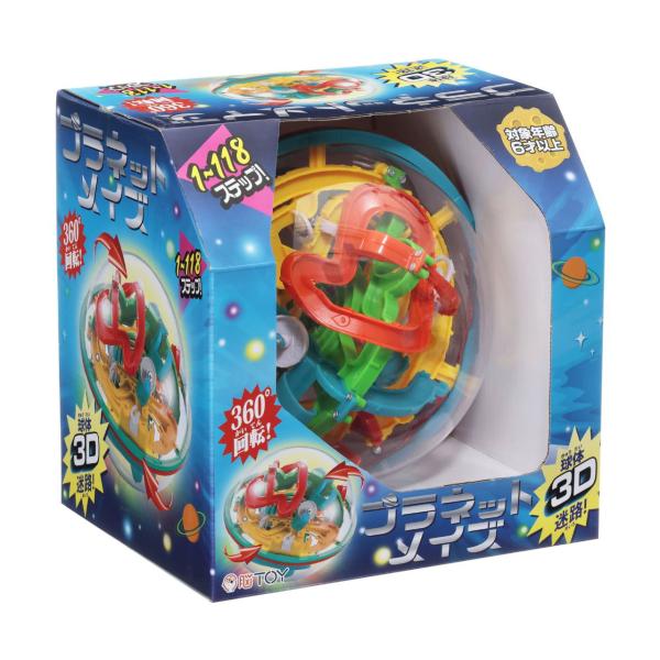 在庫状況：お取り寄せ/※画像はイメージです。実際の商品とは異なる場合がございます。※同一と思われるお客様より大量のご注文をいただいた場合、ご注文をお取り消しとさせていただく場合がございます。球体型の立体迷路。直径約6mmのボールを操ってゴー...