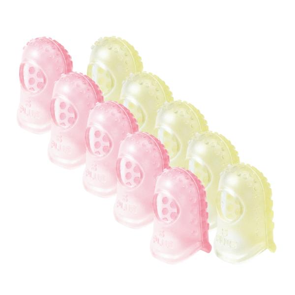 在庫状況：お取り寄せ/2006年02月 発売/◆抜群の摩擦力と使いやすさを追求した、小さな指先職人メクリッコ ハニカム 指サック。箱入り徳用タイプ。◆指のどの角度からも紙をしっかりキャッチできるキャップ型紙めくり。2種類の素材(指にフィット...