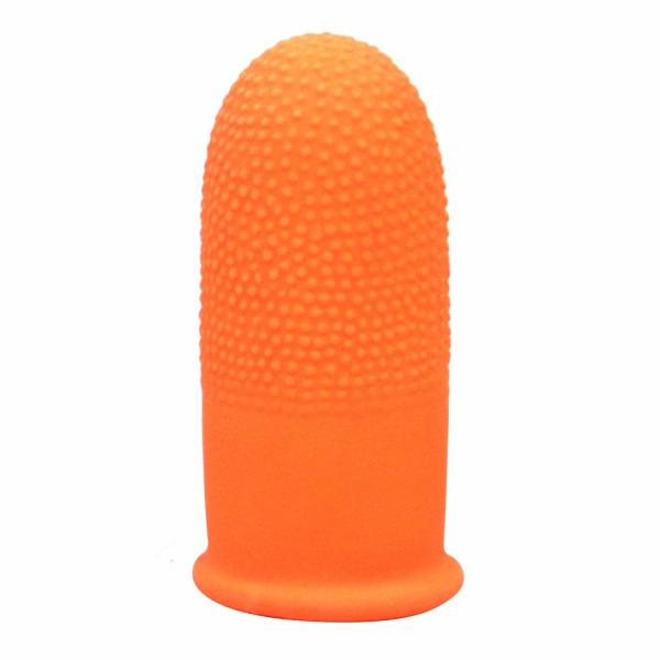 在庫状況：お取り寄せ/2007年12月 発売/◆優れたフィット感がある指サック。◆紙めくりや工場での作業に適し、厚くて丈夫なタイプ。◆表面のエンボス形状により、指先のしっかりとした滑り止めになります。紙めくりだけでなく、工場での作業などにも...