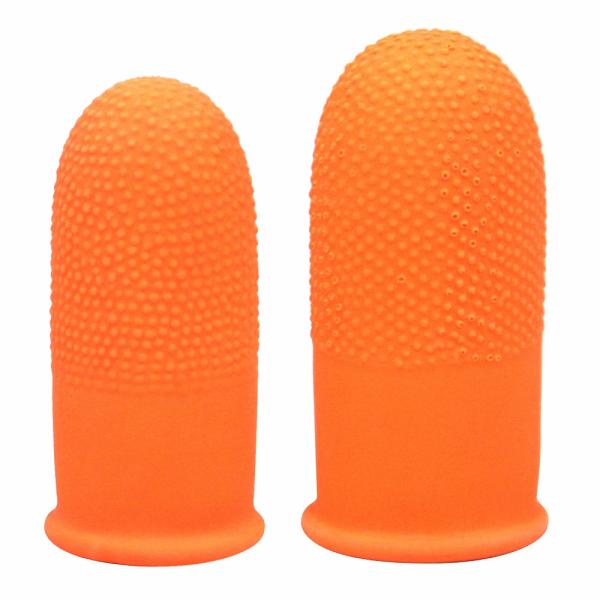 在庫状況：お取り寄せ/2007年12月 発売/◆優れたフィット感がある指サック。◆紙めくりや工場での作業に適し、厚くて丈夫なタイプ。◆表面のエンボス形状により、指先のしっかりとした滑り止めになります。紙めくりだけでなく、工場での作業などにも...