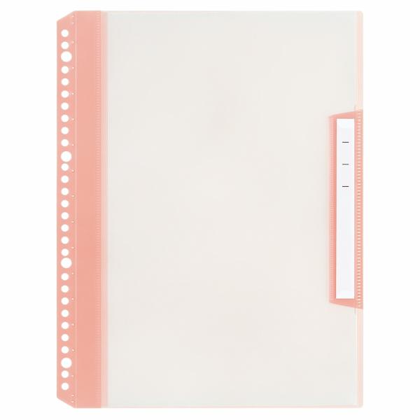 在庫状況：お取り寄せ/2021年01月 発売/◆書類が落ちる心配がないヨコ入れタイプ◆透明表紙で保管した書類を確認しやすい◆表紙ストッパー付きでストッパー部分にはインデックスが付いており、書類管理や検索に便利。ファイルに綴じられるクリアーフ...