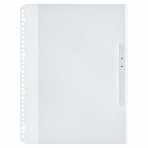 在庫状況：お取り寄せ/2021年01月 発売/◆書類が落ちる心配がないヨコ入れタイプ◆透明表紙で保管した書類を確認しやすい◆表紙ストッパー付きでストッパー部分にはインデックスが付いており、書類管理や検索に便利。ファイルに綴じられるクリアーフ...