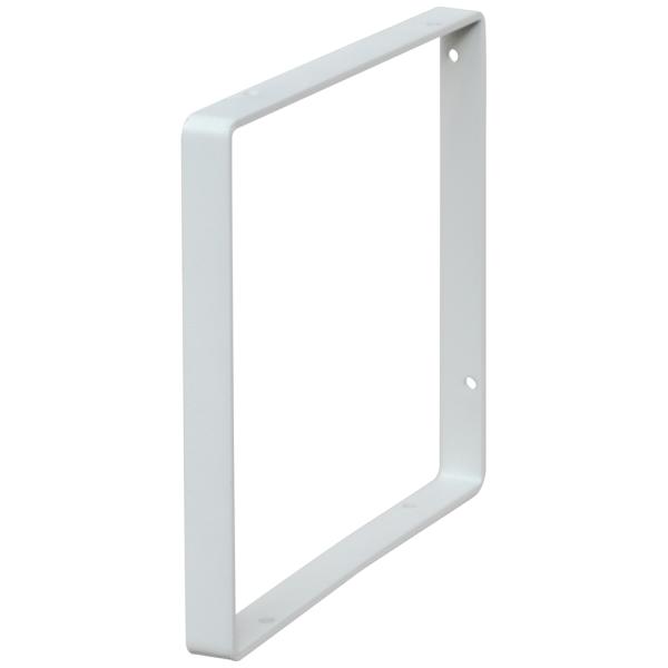 在庫状況：お取り寄せ/7日〜10日で出荷/◆壁面にスクエア型の棚受けを設置するDIYパーツ◆1×6材、幅150mmのパイン材どちらにも対応、自分の好みの材質、サイズの棚をDIYで作れるシェルフフレーム◆ねじ及びピンで簡単に取り付けます/[W...