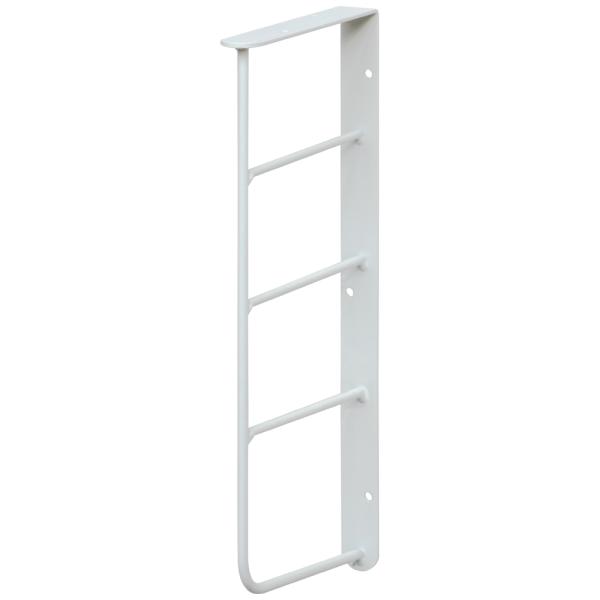 在庫状況：お取り寄せ/7日〜10日で出荷/◆壁面にラダー型の棚受けを設置するDIYパーツ◆壁を大きく傷つけず、石膏ボードにもOK◆1×4材にジャストフィット/[WFW24ヘイアンシンドウ]