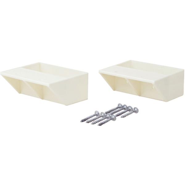 在庫状況：お取り寄せ/7日〜10日で出荷/◆2×4の柱の片側に棚が設置できる棚受けパーツ◆下穴・ネジ位置のマーキングが不要◆正面からネジが見えないスッキリデザイン/[DXO2ヘイアンシンドウ]