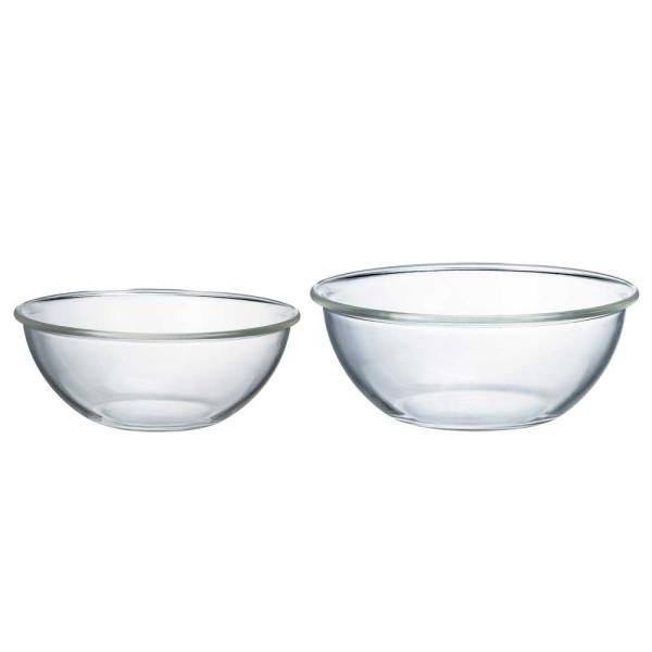 在庫状況：お取り寄せ/◆下ごしらえ・電子レンジ調理・食器として◆こねやすい広口形状◆電子レンジ・オーブン調理に/[MXPA2806アサガタボウル2P]