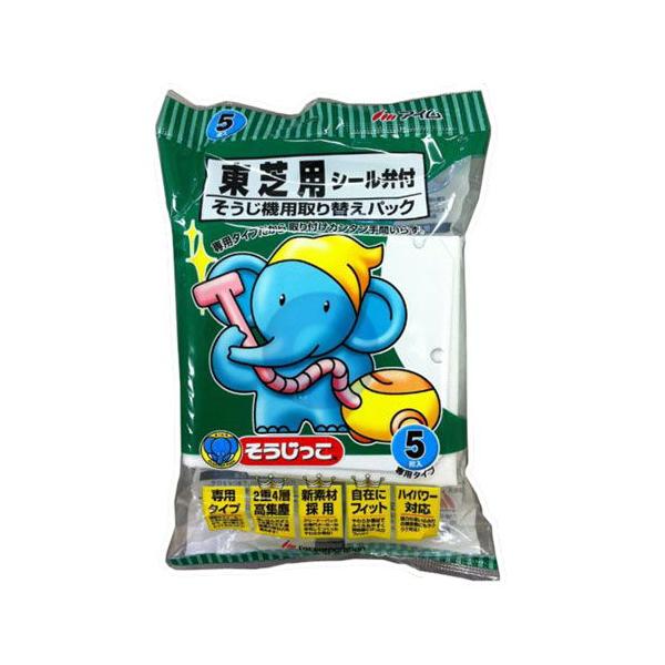 在庫状況：お取り寄せ/※業務用、タテ型、ハンディタイプと一部小型掃除機にはご使用になれません。◆東芝クリーナー用紙パック 5枚入り※適応機種をお確かめの上、ご注文ください。/[MC03Sアイム]