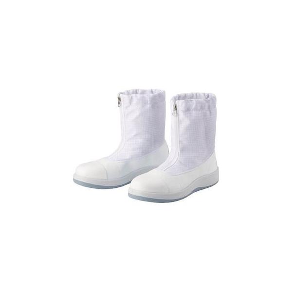 在庫状況：お取り寄せ/取引先在庫あり3日〜5日で出荷/◆破損しやすいつま先をガードしたゴミが出にくいフルキャプ仕様です。◆つま先にワイド樹脂先芯を搭載したクリーンルームシューズです。◆特殊な設計と素材を採用した靴底で、チッピングによる発塵を...