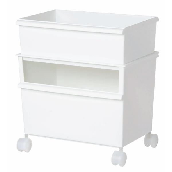 在庫状況：お取り寄せ/7日〜10日で出荷/◆組み合わせ自由な収納システム。◆前後の置き方によってオープンとクローズが選べます。◆フタを使って積み重ねもOK。・サイズ(約)：幅388×奥行273×高さ422mm(セット時)/[JTSR02ヨシ...