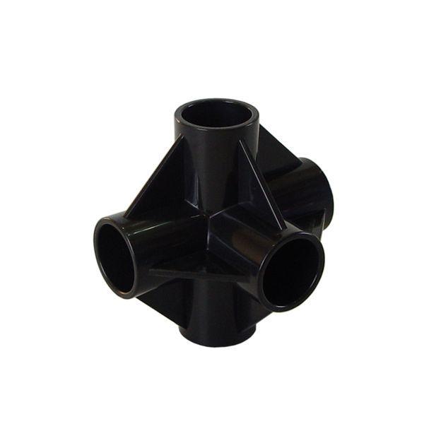 在庫状況：お取り寄せ/お届け：約2週間/※イレクター専用サンアロー接着液(EY-30、EY-50、EY-100、EY-213)で接着してください。◆φ28イレクターパイプ用のジョイント。◆1方向通し。枠のつなぎに使用します。/[J15BSB...