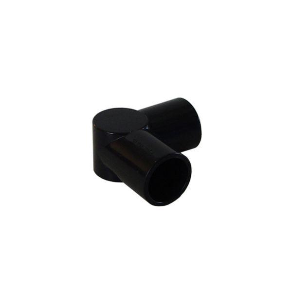 在庫状況：お取り寄せ/お届け：約2週間/※イレクター専用サンアロー接着液(EY-30、EY-50、EY-100、EY-213)で接着してください。◆φ28イレクターパイプ用のジョイント。◆コーナー部分に使用します。/[J119ASBLヤザキ]