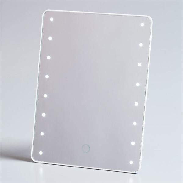 在庫状況：お取り寄せ/7日〜10日で出荷/◆顔全体を明るく映す◆タッチセンサー内蔵/[YLD2500ホワイト]