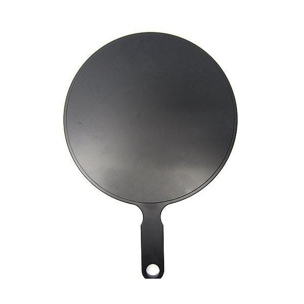 在庫状況：お取り寄せ/お届け：1〜2週間/◆マットブラックハンドミラーLL/[S2101マツトブラツクLL]