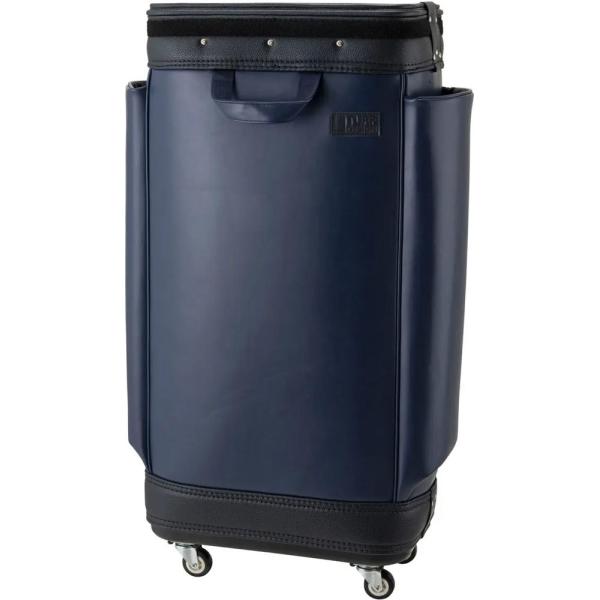 在庫状況：お取り寄せ/2022年05月 発売/◆ゴルフセット6セットまで収納可能のキャスターバッグ◆46インチクラブ対応でサイドにはパター＆シャフト専用ポケット付◆透明のビニールフードで移動に便利なキャスター仕様/[TDCB2274NV]