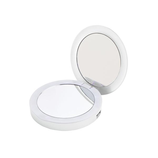 在庫状況：在庫あり/2020年05月 発売/◆モバイルバッテリーとしても使用可能◆拡大率3倍の拡大鏡と等倍の2面のミラー◆持ち運びに便利なポーチ付き/[KBE3200W]