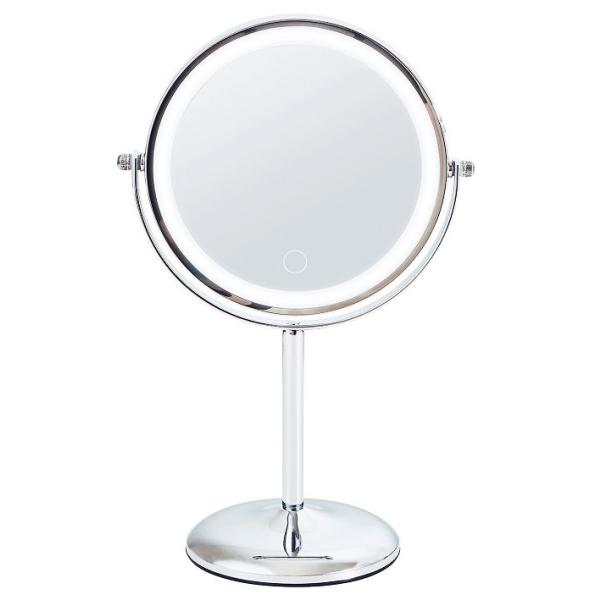 在庫状況：お取り寄せ/2023年09月 発売/◆3色LEDライトで映りをクリアに◆鏡の角度調整は自由自在◆USB充電式/[KBE3270S]