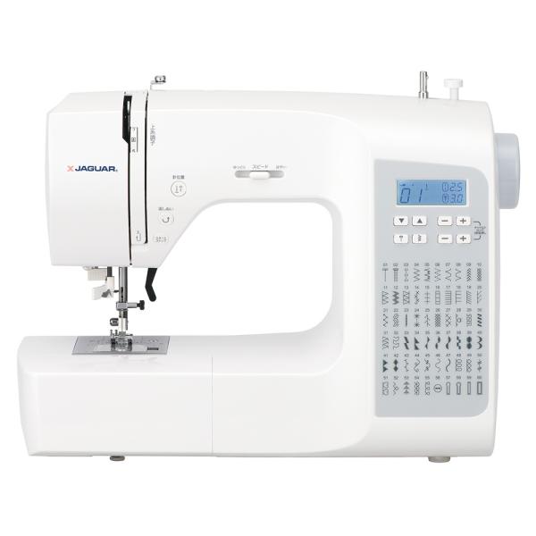在庫状況：お取り寄せ/◆簡単操作の多機能本格ミシン◆低速でもパワーがあり安心◆縫い模様60パターン・釜形状：水平釜・ボタンホール：有・フットコントローラー：別売/[KJM3001W]