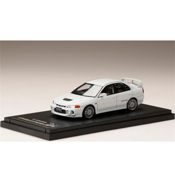 在庫状況：お取り寄せ/2020年10月 発売/※画像はイメージです。実際の商品とは異なる場合がございます。MARK43 1/43 三菱ランサーGSR Evolution IV (CN9A) スコーティアホワイトです。