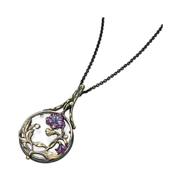 在庫状況：お取り寄せ/◆閉じたままでは普通の可愛いペンダントとして、蓋をあげればルーペとしてお使い頂けるペンダントルーペ◆倍率：3.5倍/[EW325]