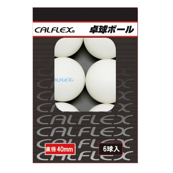 在庫状況：お取り寄せ/3日〜8日で出荷/◆練習用卓球ボール6個入り(ホワイト)です。/[CTB006サクライ]