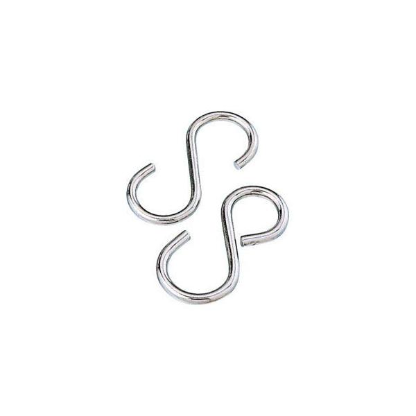在庫状況：お取り寄せ/お届け：約2週間/◆細い径のSカンです。◆工具・器具などの一般商品の収納の吊り金具として。/[B1149ミズモト]