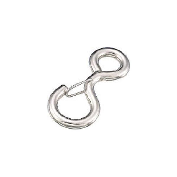 在庫状況：お取り寄せ/お届け：約2週間/◆リング部分が溶接されてないので、工具を使ってひねる(開閉)こともできます。◆チェーン・ワイヤ・ロープなどの連結金具として、また端末の金具のジョイントに。/[B2105ミズモト]