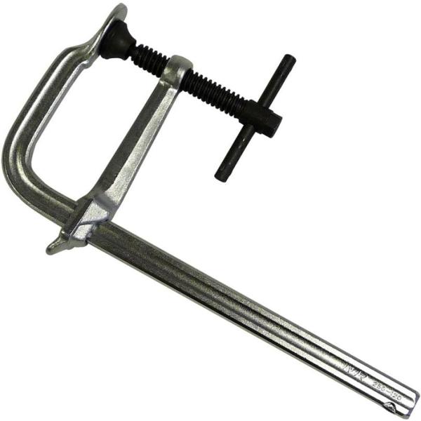 在庫状況：お取り寄せ/お届け：約1週間/◆接着作業、溶接作業、機械加工、木工加工での材料固定に。◆スーパー極太フレームで丈夫です。◆木槌や小さな玄能で軽く叩くだけで、位置決めしたまますぐに外せます。/[23266バクマ]