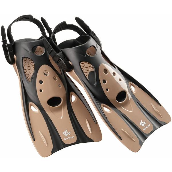 在庫状況：お取り寄せ/3日〜8日で出荷/※画像はイメージです。◆旅行に便利な軽量本格タイプのストラップフィン。◆コンパクトながらしっかりとした推進力。◆ストラップ調整可能で対応できる幅が広い。/[TBTRF0106TNM]