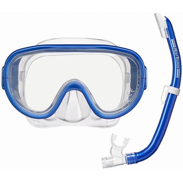 在庫状況：お取り寄せ/3日〜8日で出荷/※画像はイメージです。◆素材や設計はダイビング機材で培ったTUSAの技術を取り入れた、スタイリッシュな1眼マスクとシュノーケルのセット。/[TBTRC9106MB]