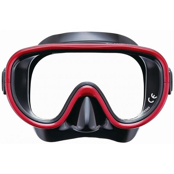 在庫状況：お取り寄せ/3日〜8日で出荷/※画像はイメージです。◆スタンダードな一眼マスクと素潜りに最適なドライシュノーケルをセットにしたシュノーケリングセット。/[TBTRC9107BKMDR]